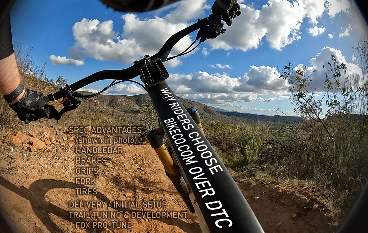 Reasons Riders Choose BikeCo Over Direct to Consumer Mountain Bike Blog Post Vital MTB